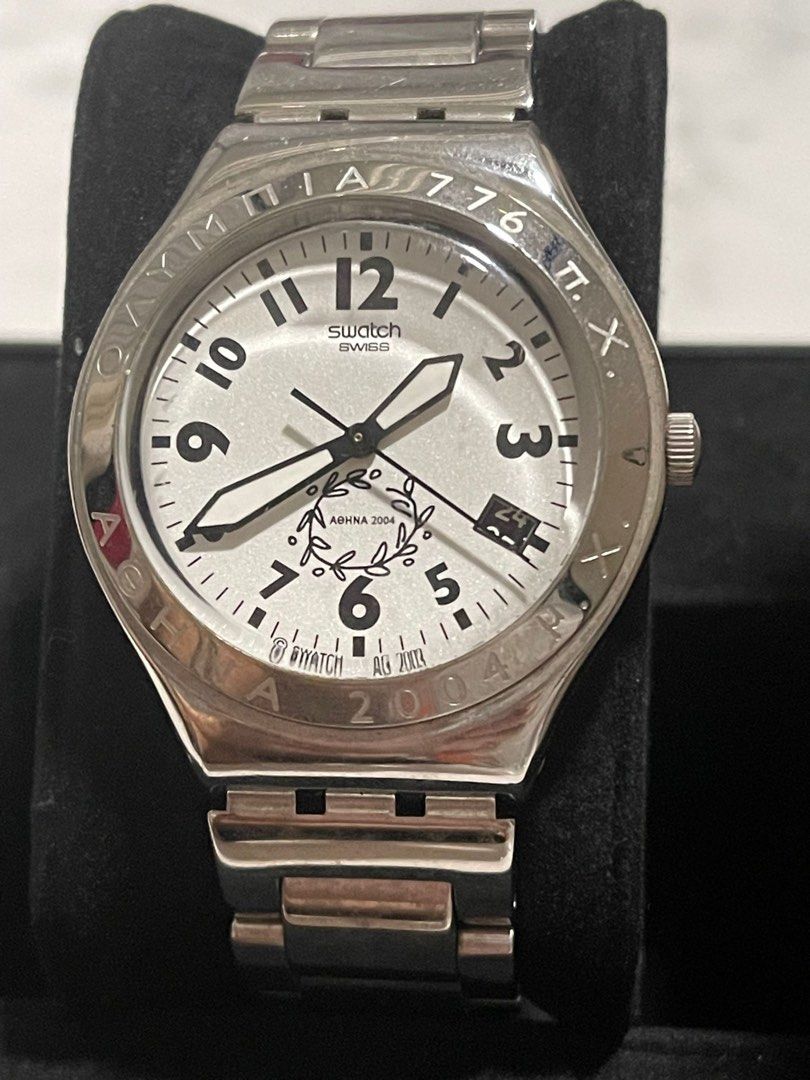 Swatch Irony olympic games AOHNA 2004 Mens watch Authentic brand new ...
