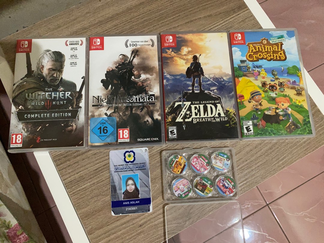SWITCH USED GAMES, Video Gaming, Video Games, Nintendo on Carousell