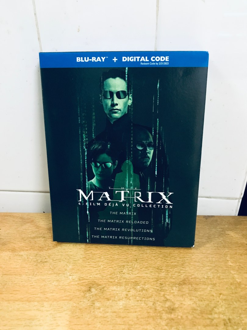 The complete Matrix Collection- all 4 movies included- Original and ...