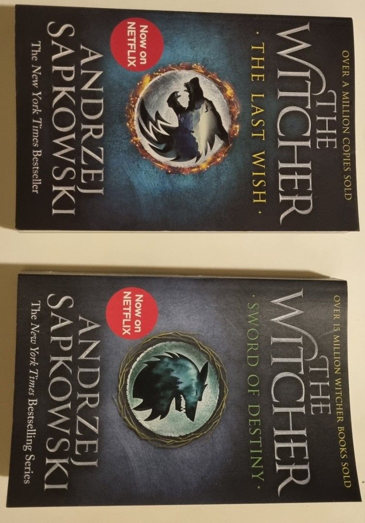 The Witcher books I & II, Hobbies & Toys, Books & Magazines, Fiction ...