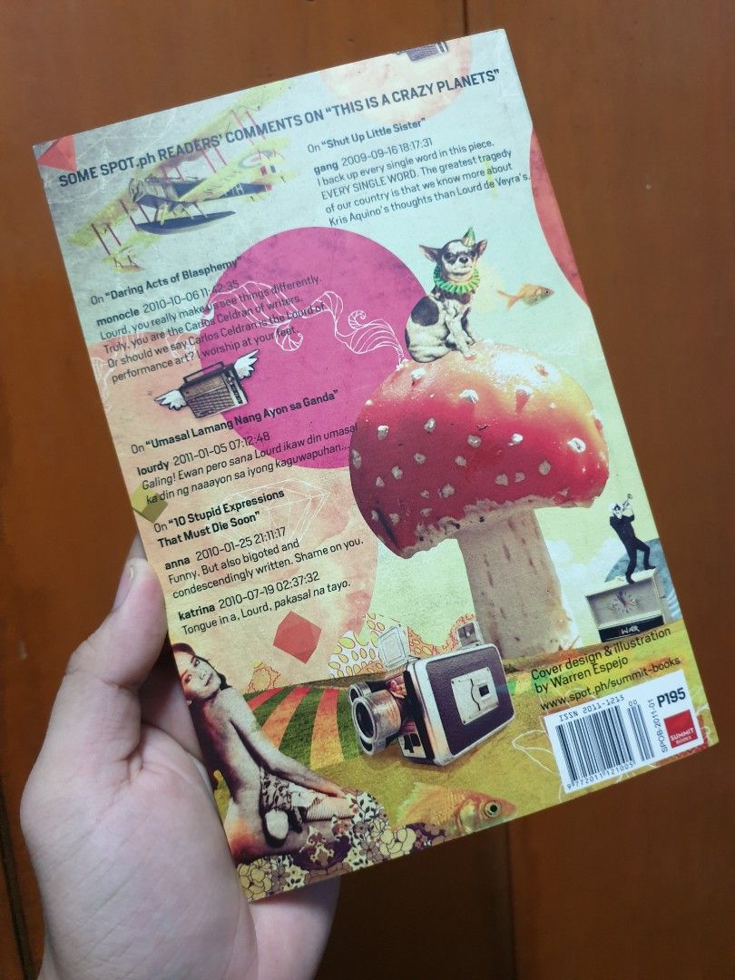 This is a Crazy Planets (Lourd De Veyra) on Carousell