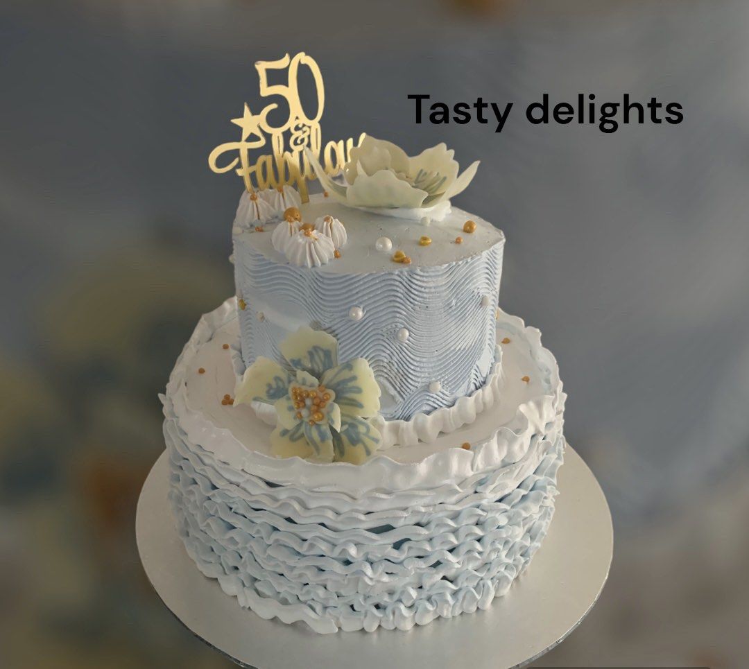 Tier Cakes,Two Tier Cake,Eggless Tier Cake,Eggless Vanilla cake,Natural ...