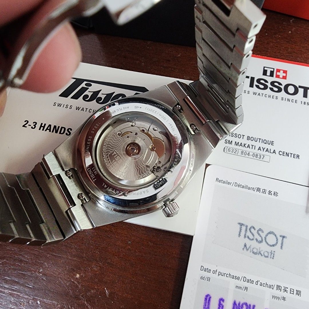 Tissot PRX Powermatic 80 - Black, Men's Fashion, Watches & Accessories ...