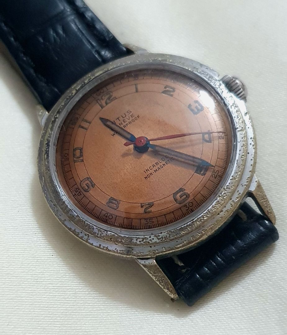 Titus Geneve Incabloc WW1- Vintage, Men's Fashion, Watches ...