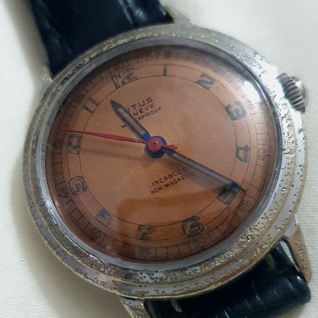 Titus Geneve Incabloc WW1- Vintage, Men's Fashion, Watches ...