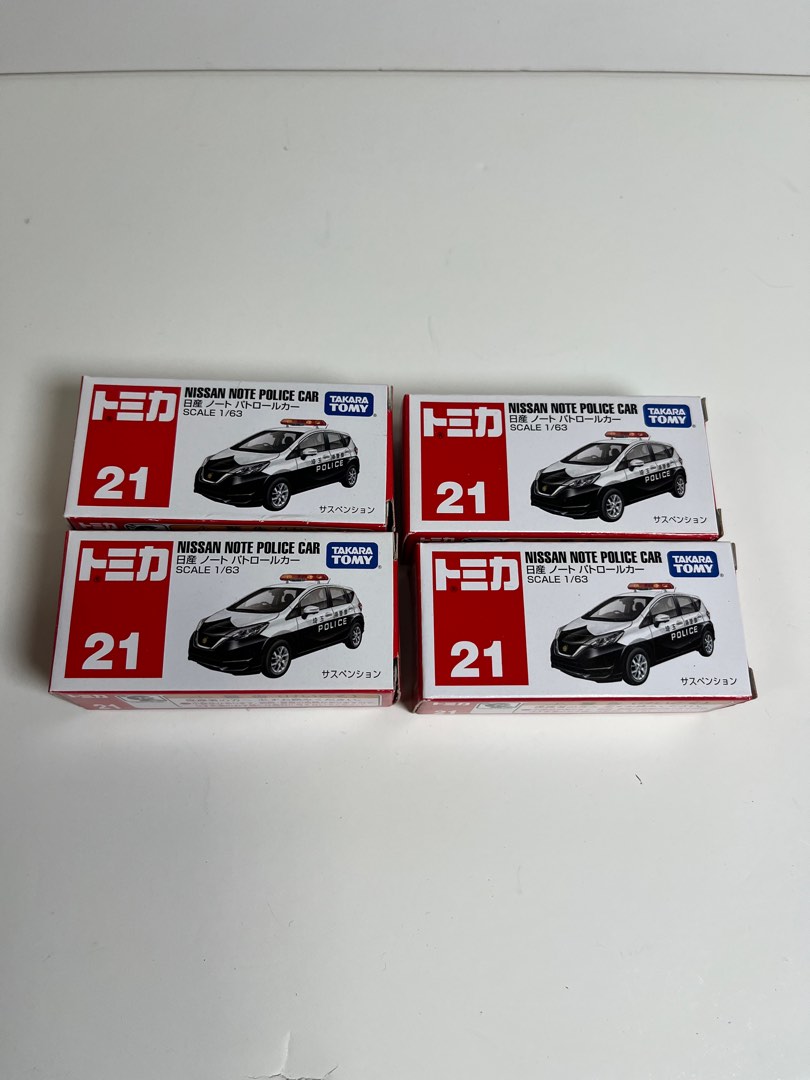 Tomica Nissan Note Police Car No. 98, Hobbies & Toys, Toys & Games on ...