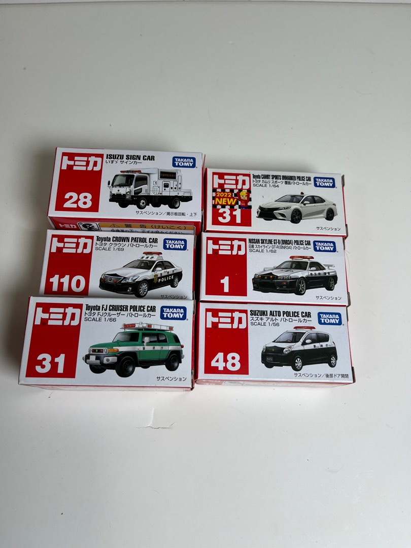 Tomica Police Assortment, Hobbies & Toys, Toys & Games on Carousell