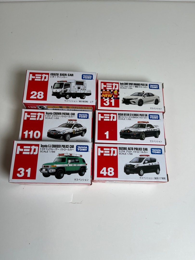 Tomica Police Assortment, Hobbies & Toys, Toys & Games on Carousell