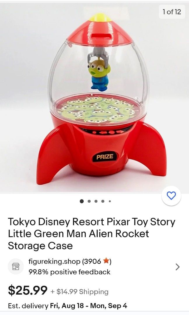 Toy Story Alien Candy Case on Carousell