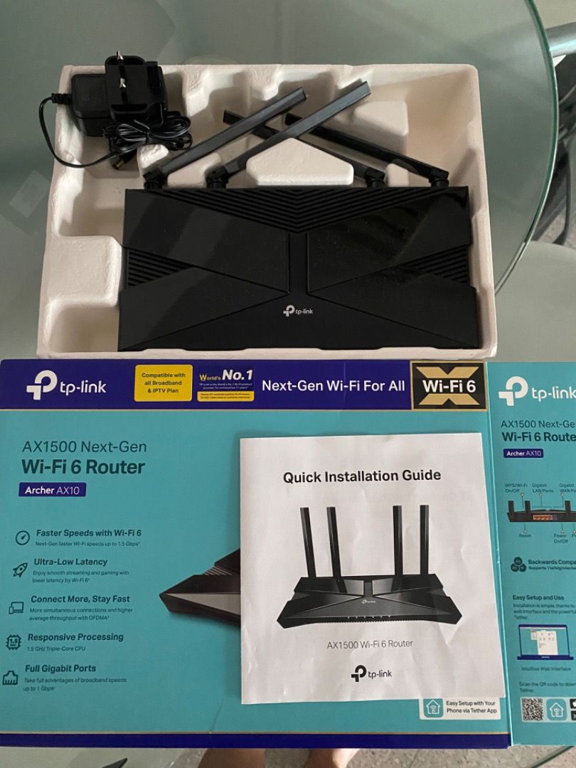 TP Link broadband router AX1500, Computers & Tech, Parts & Accessories ...