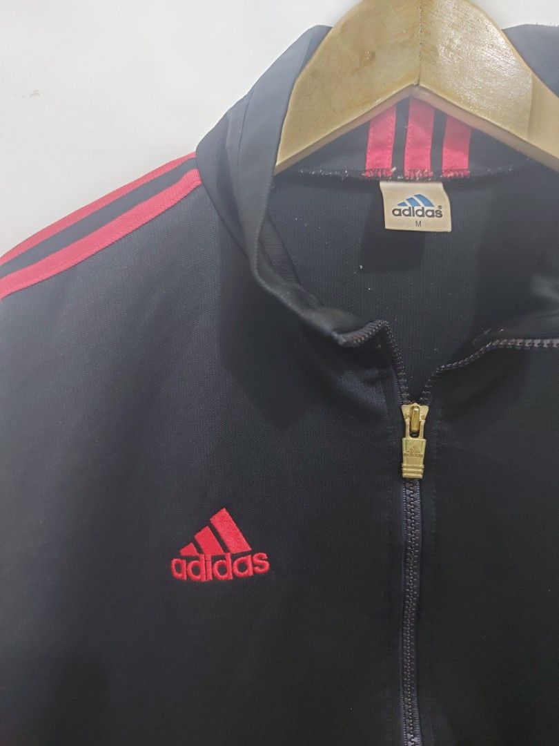 Tracktop Adidas Vintage Descente, Fesyen Pria, Pakaian , Baju Luaran di Carousell