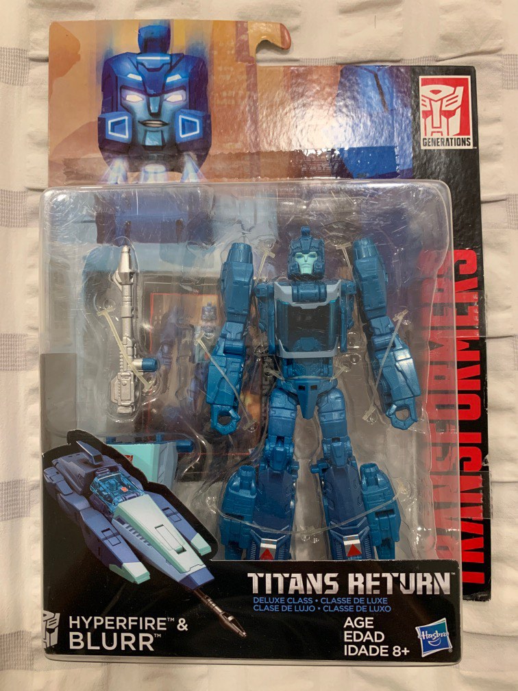 Transformers Titans Return Blurr & Hyperfire headmaster Hasbro, Hobbies ...