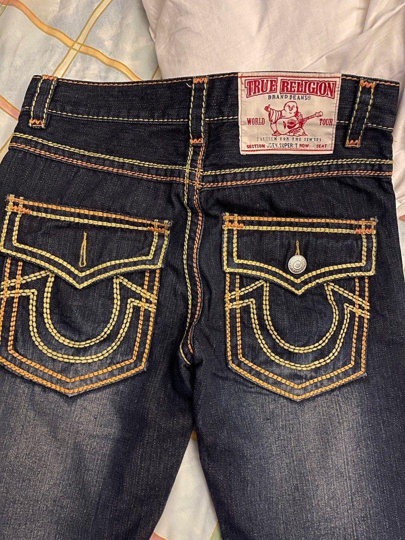 True Religion : SUPER T STITCH STRAIGHT JEAN on Carousell