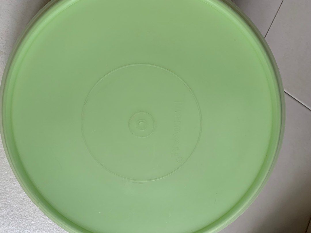 Tupperware Big Round Container, Furniture & Home Living, Kitchenware ...