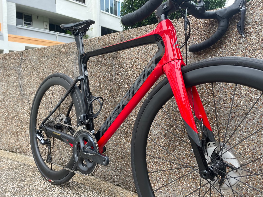 Ultegra Di2 R8070 Hydraulic Disk Merida Reacto 7000e Carbon Road Bike ...