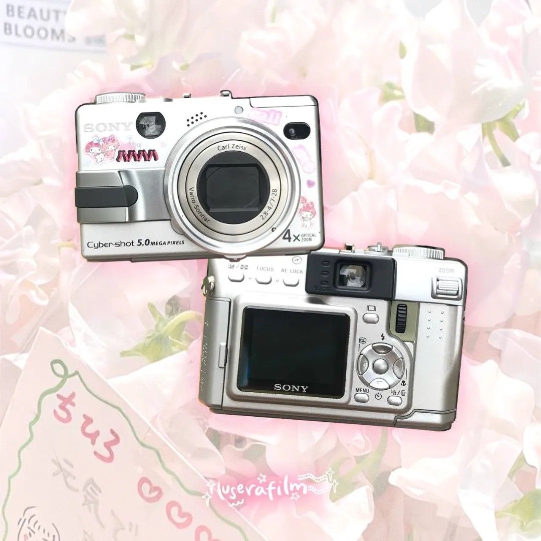 ULTRA RARE Sony cybershot dsc-v1 digicam (digital camera), Photography, Cameras on Carousell