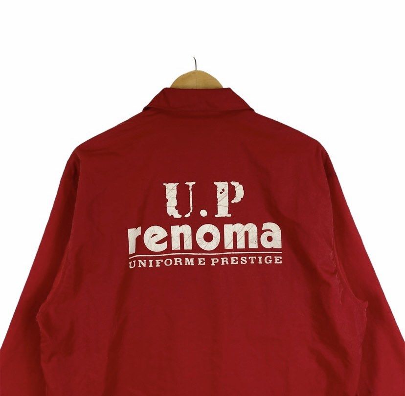 Up Renoma Big Logo Coach Jacket, Women's Fashion, Coats, Jackets and Outerwear on Carousell