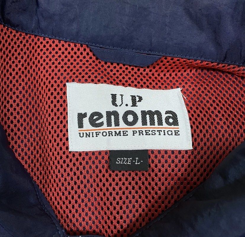 Up Renoma Big Logo Coach Jacket, Women's Fashion, Coats, Jackets and Outerwear on Carousell