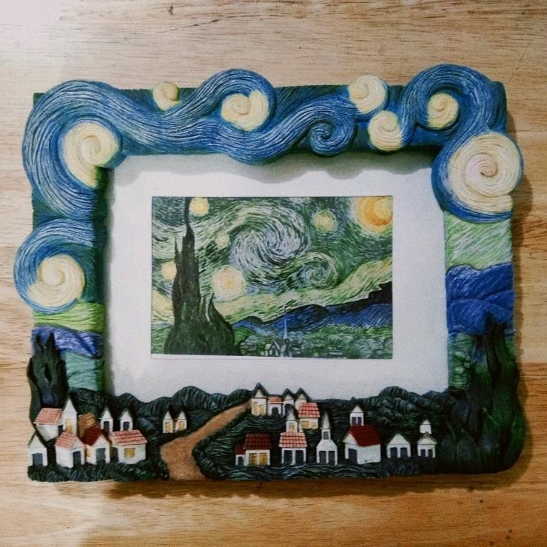 VAN GOGH FRAME - FORMED IN CONCRETE/CERAMIC, Furniture & Home Living ...