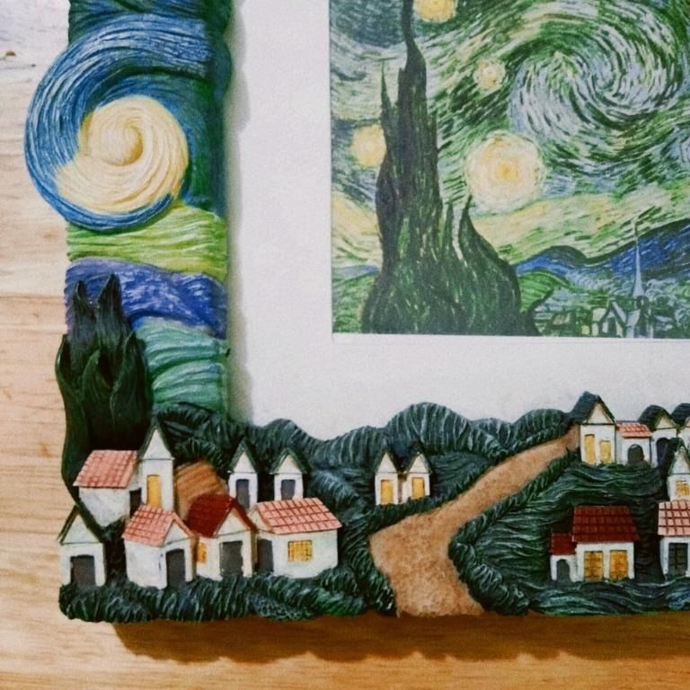 VAN GOGH FRAME - FORMED IN CONCRETE/CERAMIC, Furniture & Home Living ...