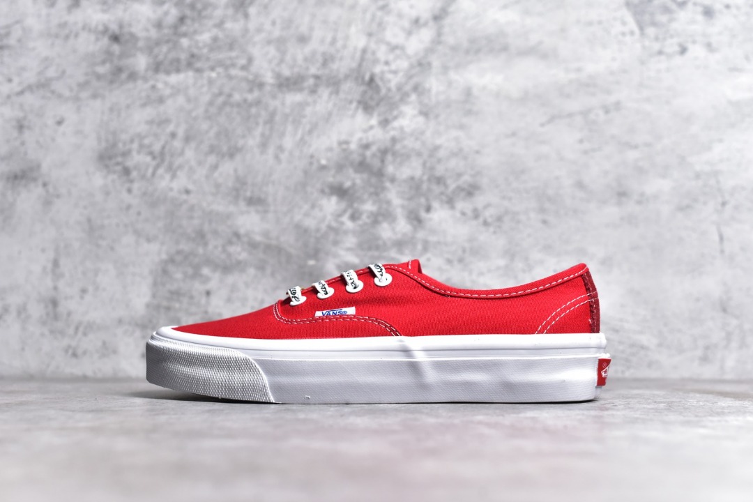 Vans Vault Og Red shoes, Men's Fashion, Footwear, Sneakers on Carousell