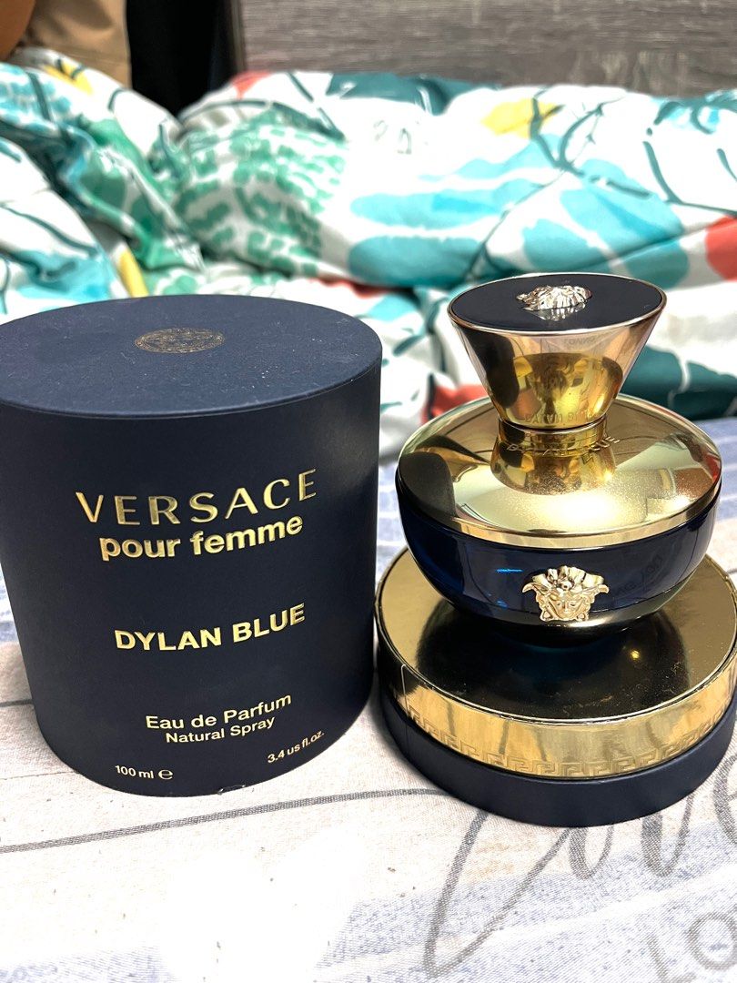 Versace Dylan Blue Parfum 100ml, Beauty & Personal Care, Fragrance ...