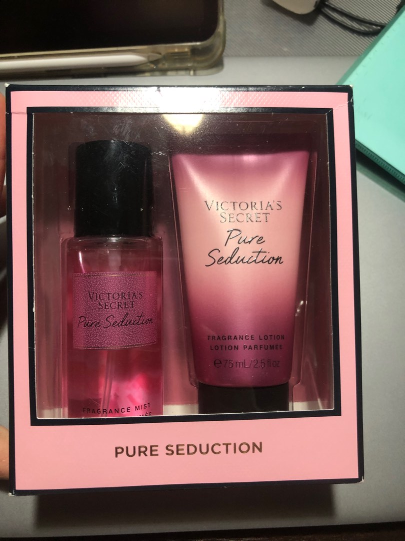 Victoria Secret Pure Seduction set, Beauty & Personal Care, Fragrance ...