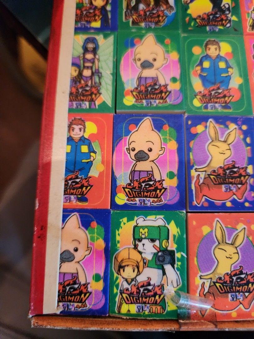 Vintage Digimon Erasers, Hobbies & Toys, Stationery & Craft, Other ...