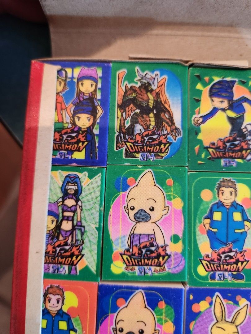 Vintage Digimon Erasers, Hobbies & Toys, Stationery & Craft, Other ...
