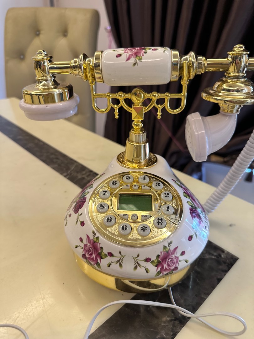 Vintage Telephone, Furniture & Home Living, Home Decor, Other Home ...