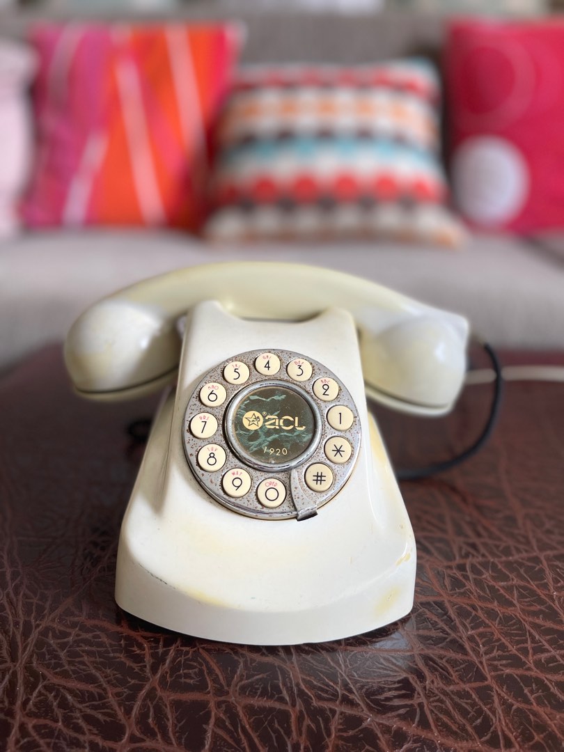 Vintage Telephone, Furniture & Home Living, Home Decor, Other Home ...