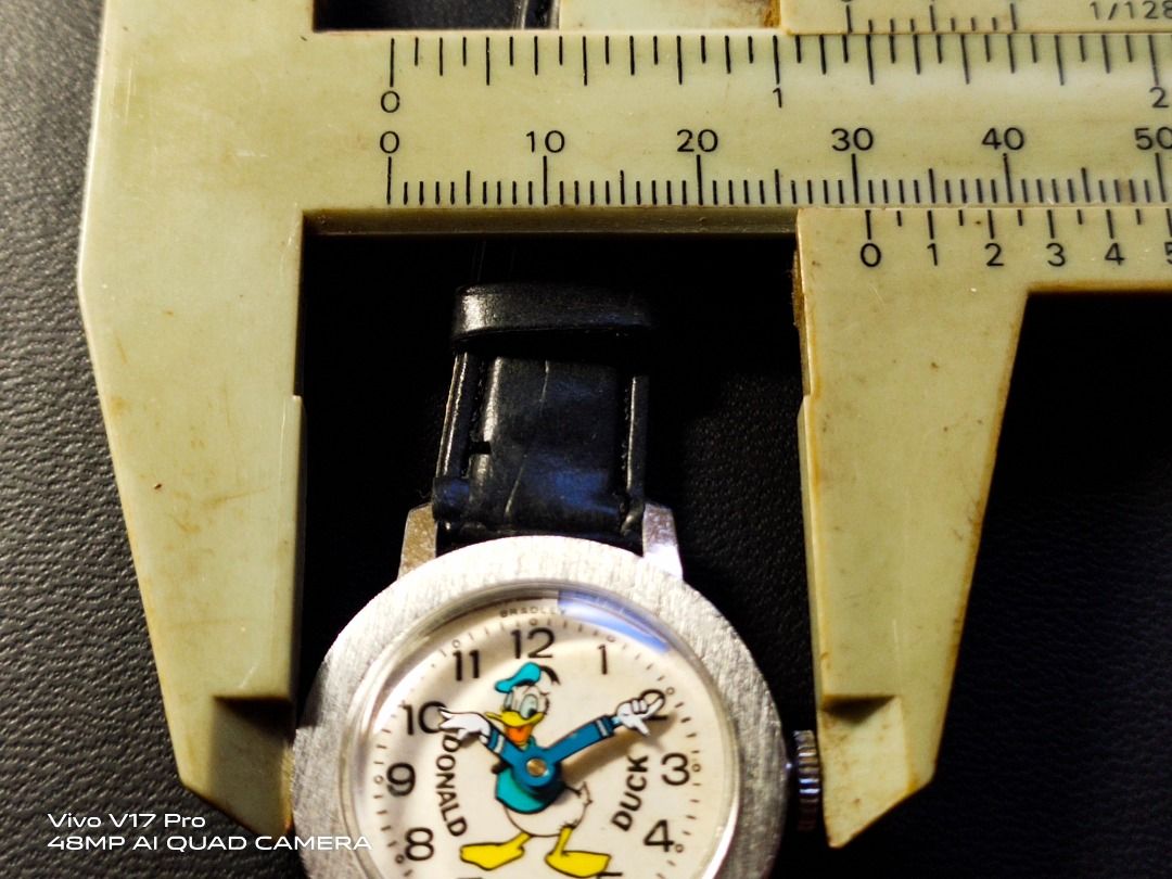 Vtg Donald Duck(Bradley) Mechanical Hand-Winding Ladies Watch, Men's ...