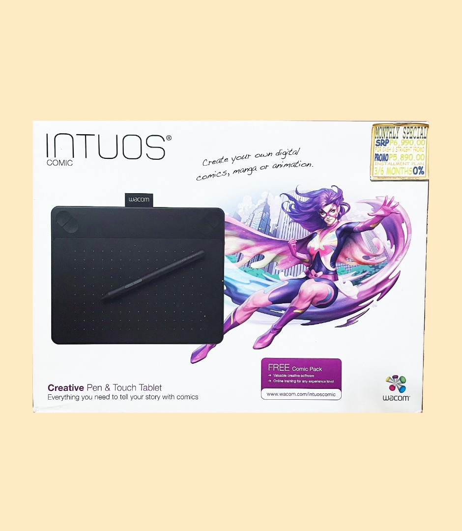 Wacom Intuos Comic (Complete Set), Computers & Tech, Parts ...