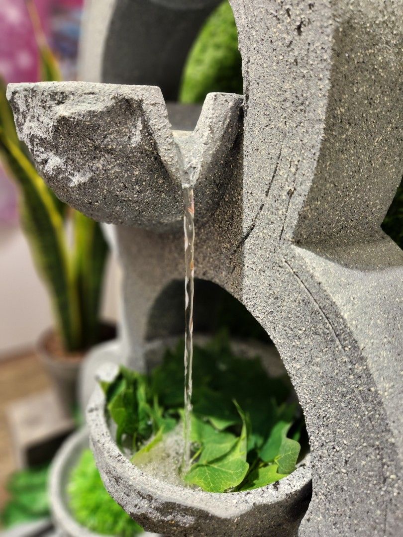 Water fountain infinity huat figure 8, Furniture & Home Living, Outdoor ...