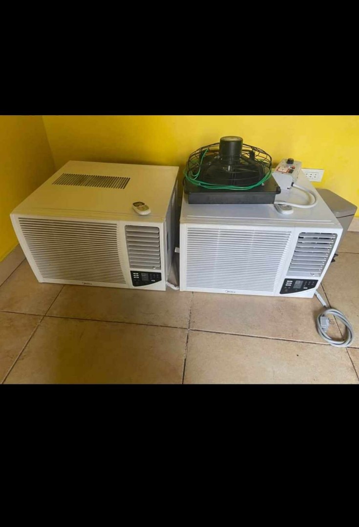 Window Type Aircon, TV & Home Appliances, Air Conditioning and Heating ...