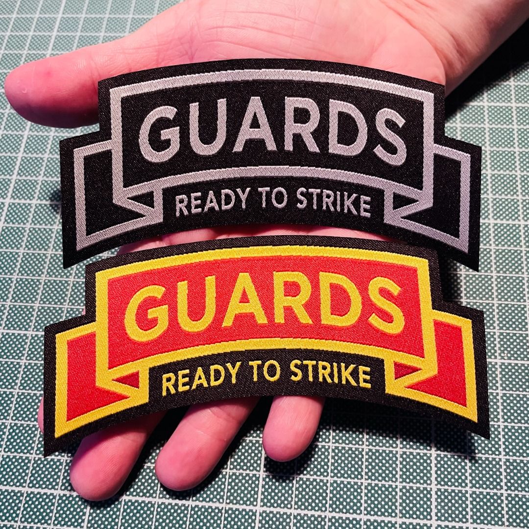 Woven Patch : GUARDS Ready to Strike, Men's Fashion, Activewear on ...