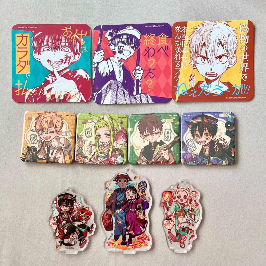 WTS Hanako kun bakeneko motto cafe merch, Hobbies & Toys, Memorabilia ...