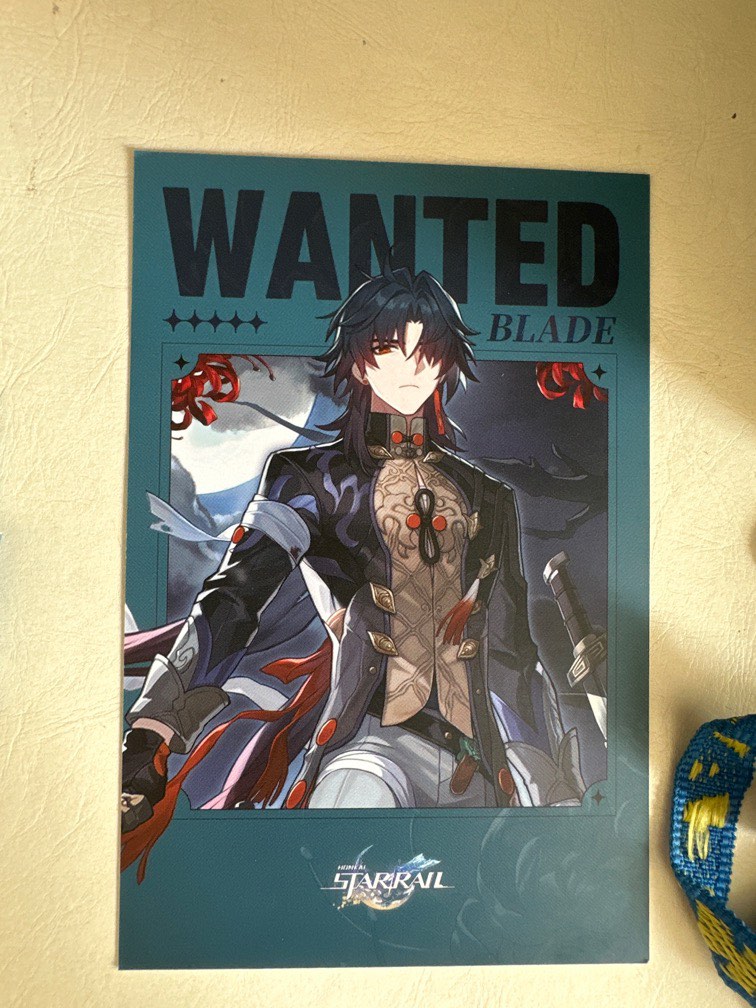 [WTT] Blade card for Kafka (HSR - Honkai Star rail x Chagee), Hobbies ...