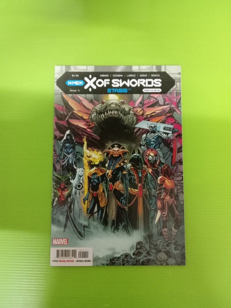 X Of Swords: Stasis #1 ( Pepe Larraz - Cover Art ) 44 Pages, Marvel ...