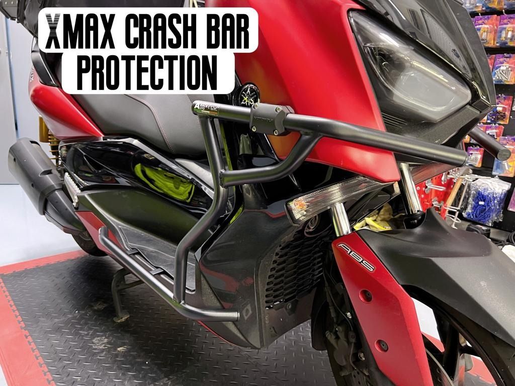 Xmax 300 Xmax 2023 crash bar protection, Motorcycles, Motorcycle ...