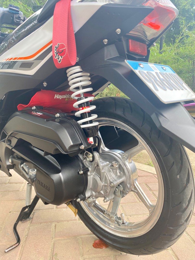 Yamaha Mio Gear 125 2021 Pearlwhite Loaded Accesories Low odo RUSH ...