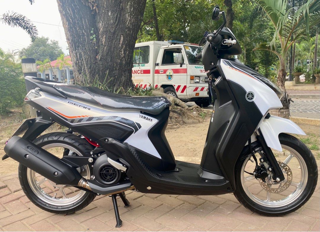 Yamaha Mio Gear 125 2021 Pearlwhite Loaded Accesories Low odo RUSH ...