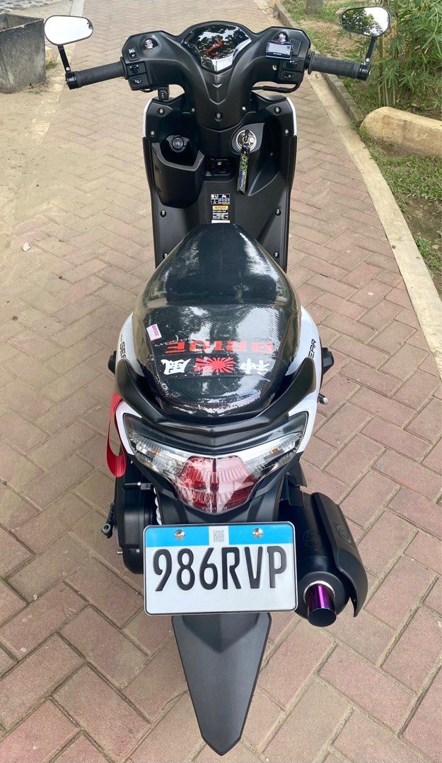 Yamaha Mio Gear 125 2021 Pearlwhite Loaded Accesories Low odo RUSH ...