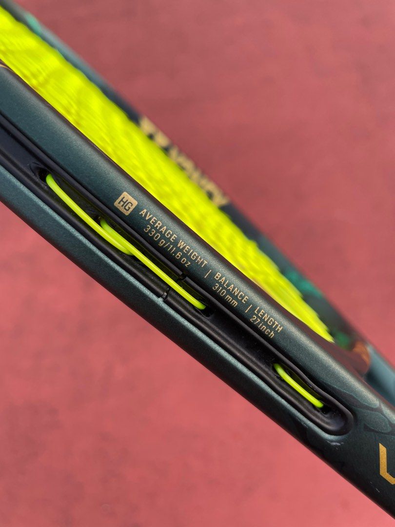 Yonex Vcore Pro 97 (2019) HG 330g L3, Sports Equipment, Sports & Games ...