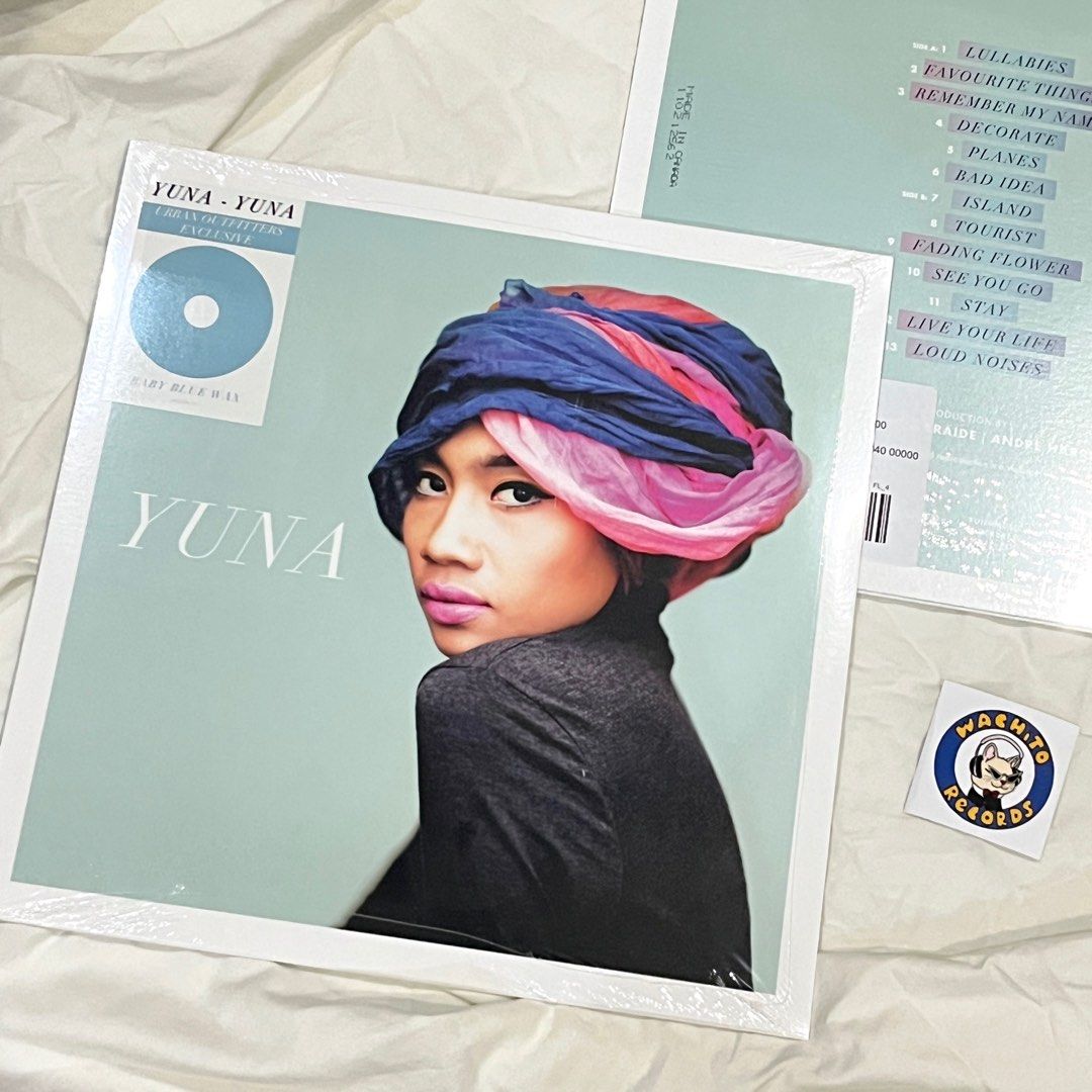 Yuna - Yuna (UO Exclusive Baby Blue LP), Hobbies & Toys, Music & Media ...