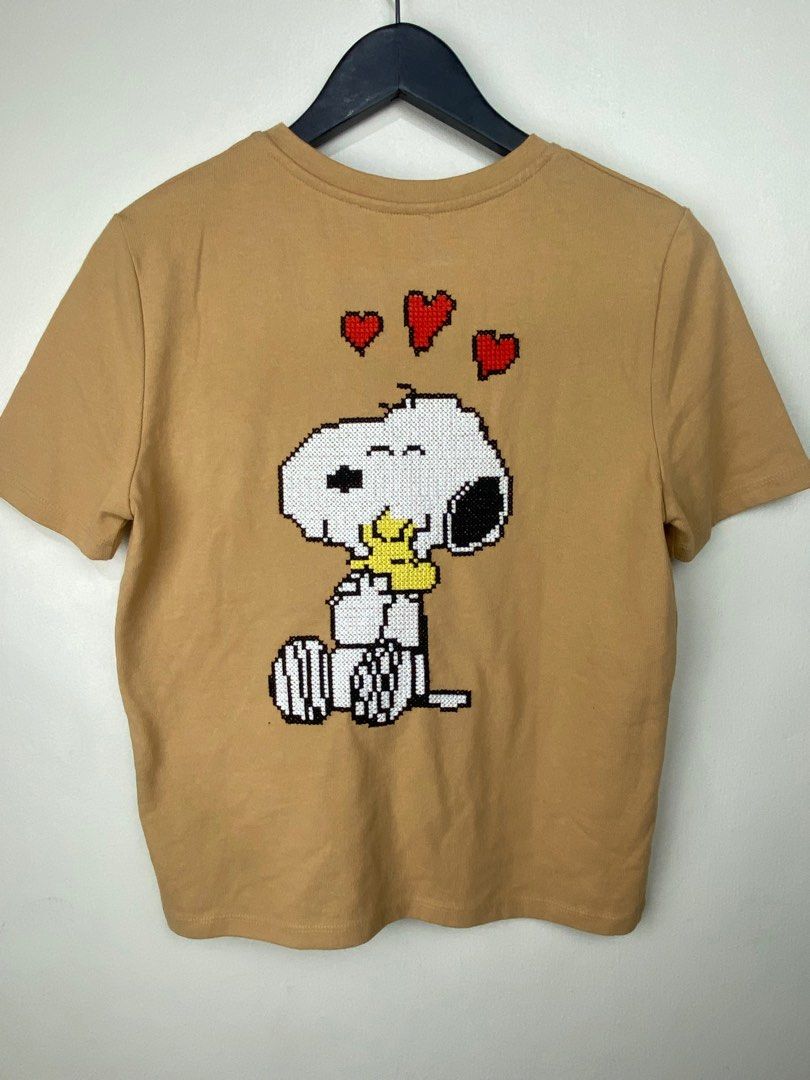 ZARA x PEANUTS SNOOPY TOP on Carousell