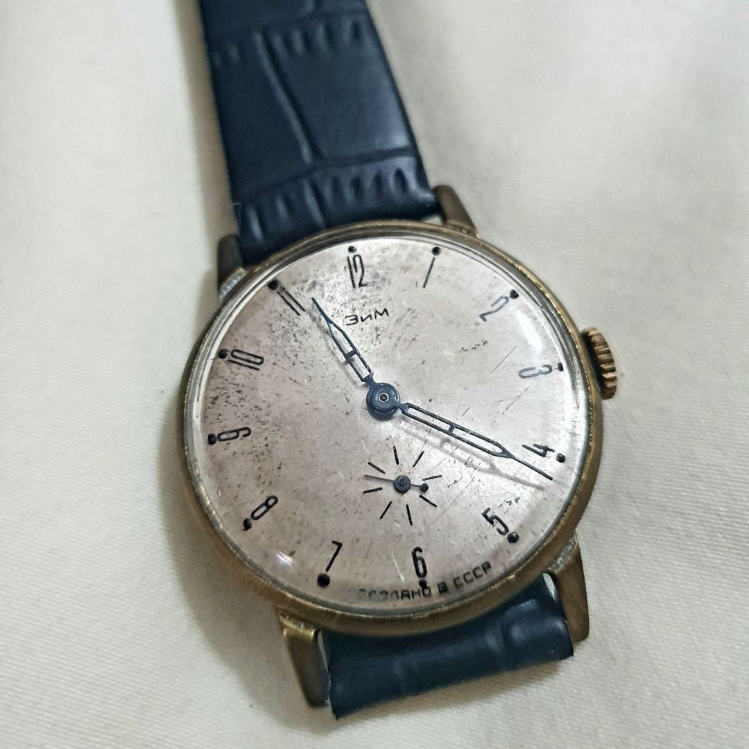 Zim - Soviet Era USSR Mechanical Watch, Men's Fashion, Watches ...