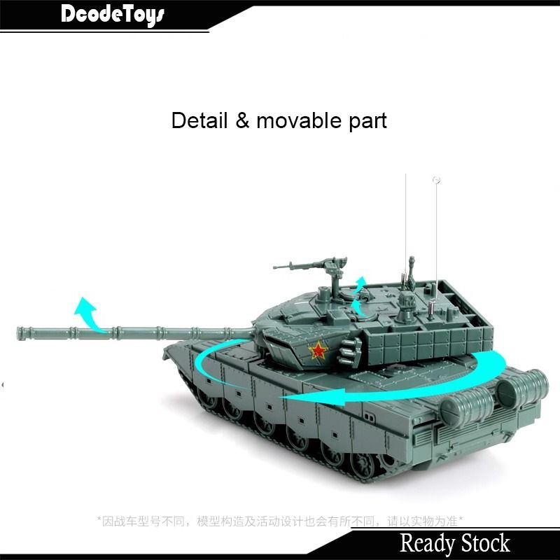 1/72 China ZTZ-99A ZTD-05 Amphibious Military Tank 4D mini model kits ...