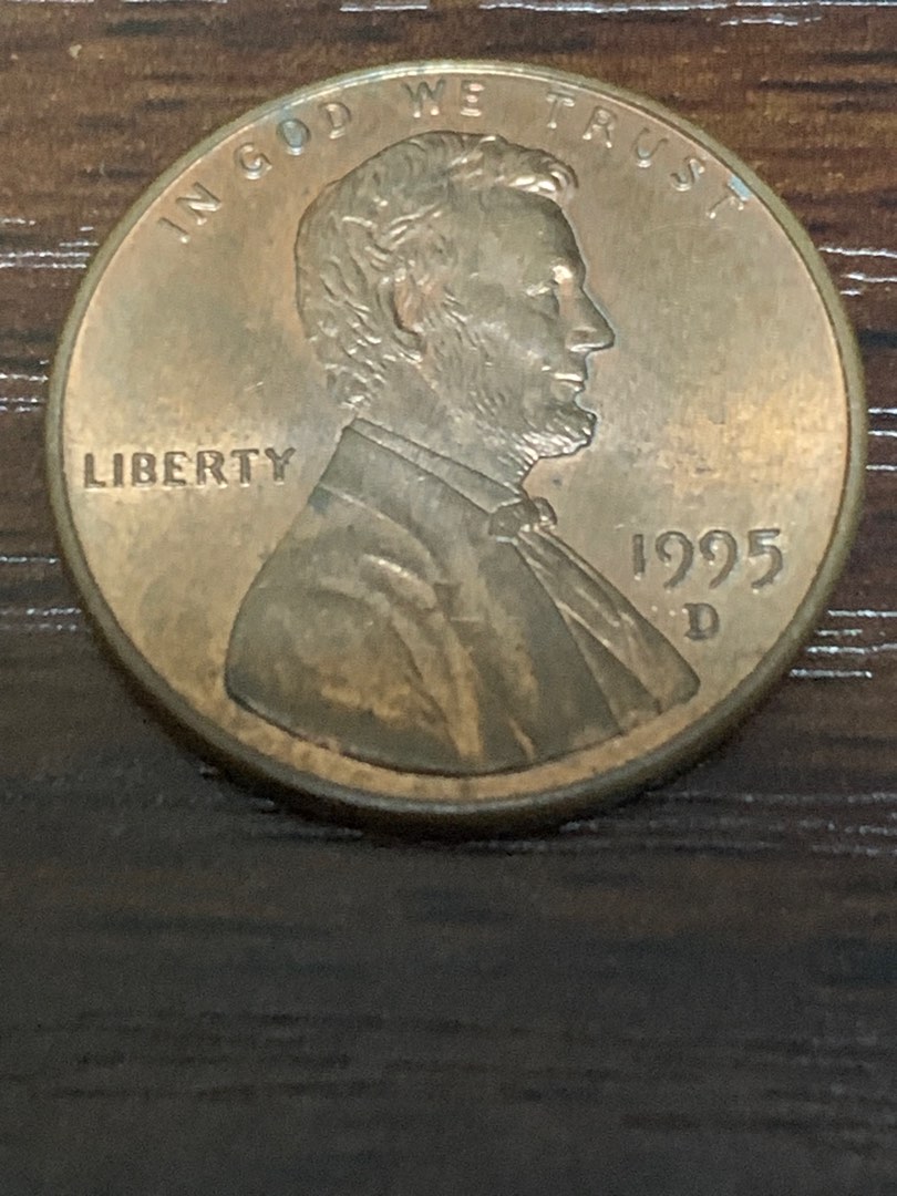 1995 Lincoln Penny D mint mark on Carousell