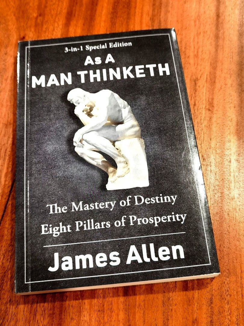 3 in 1 Special Edition As A Man Thinketh Mastery Of Destiny Eight ...